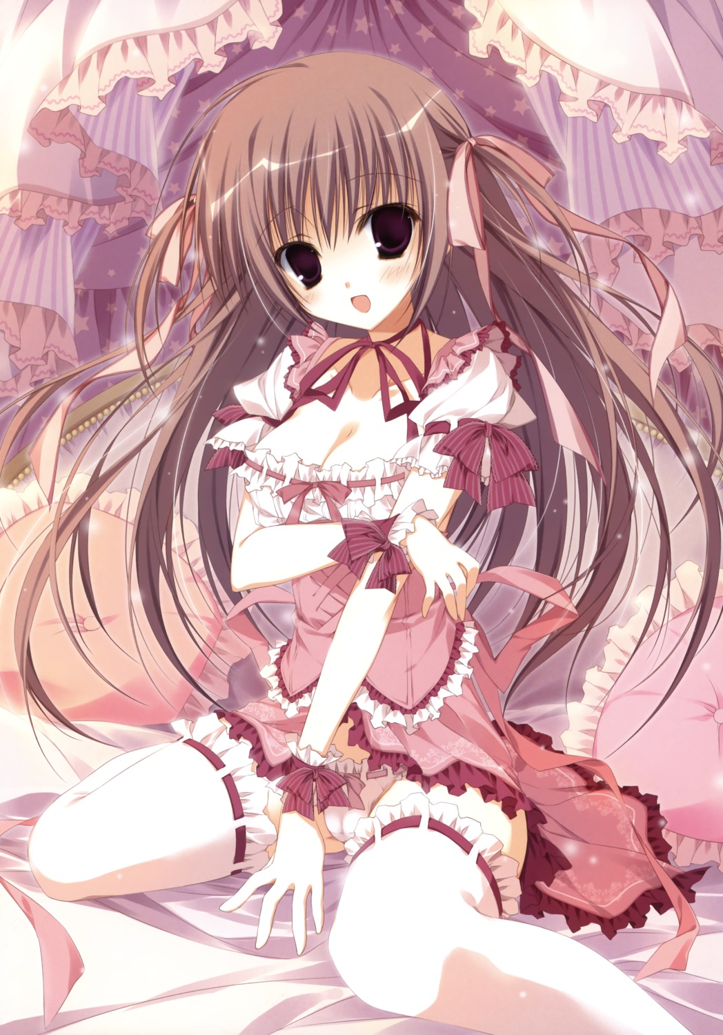 inugami kira cameltoe cleavage garter lolita fashion pantsu thighhighs | #247327 | yande.re